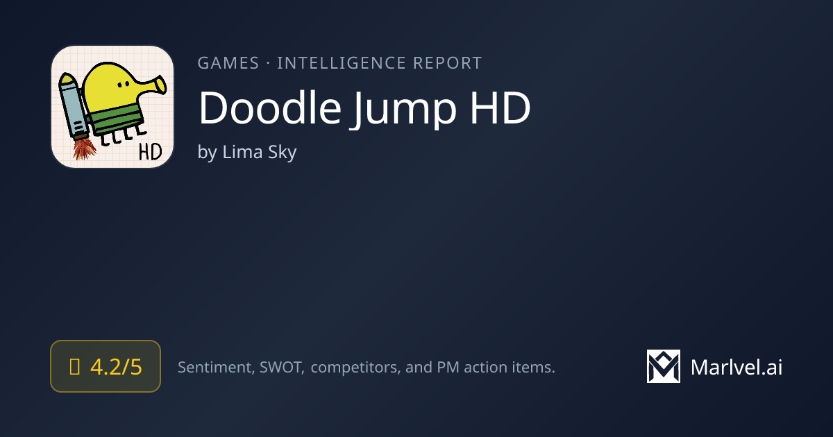 Doodle Jump HD — Review 2026: Sentiment & Intel